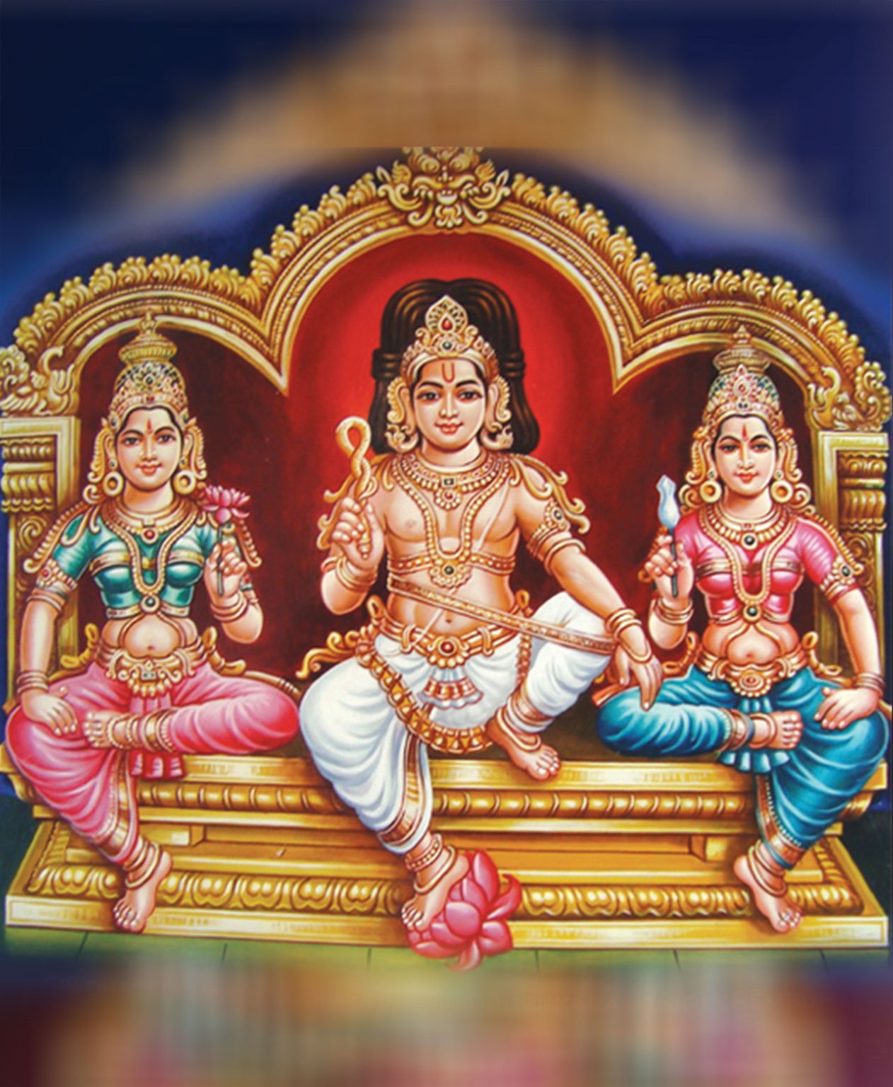Lord Dharma Sastha – Thiruchembur Murugan Temple.