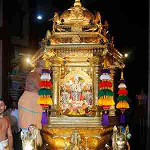PROCESSION OF DEITIES – Thiruchembur Murugan Temple.